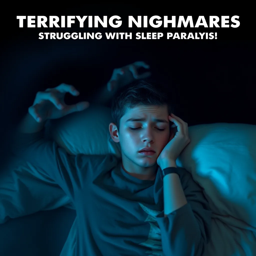 Terrifying Nightmares: Struggling with Sleep Paralysis : MysteryLores