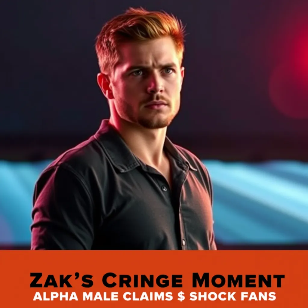 Zak's Cringe Moment: Alpha Male Claims Shock Fans : MysteryLores