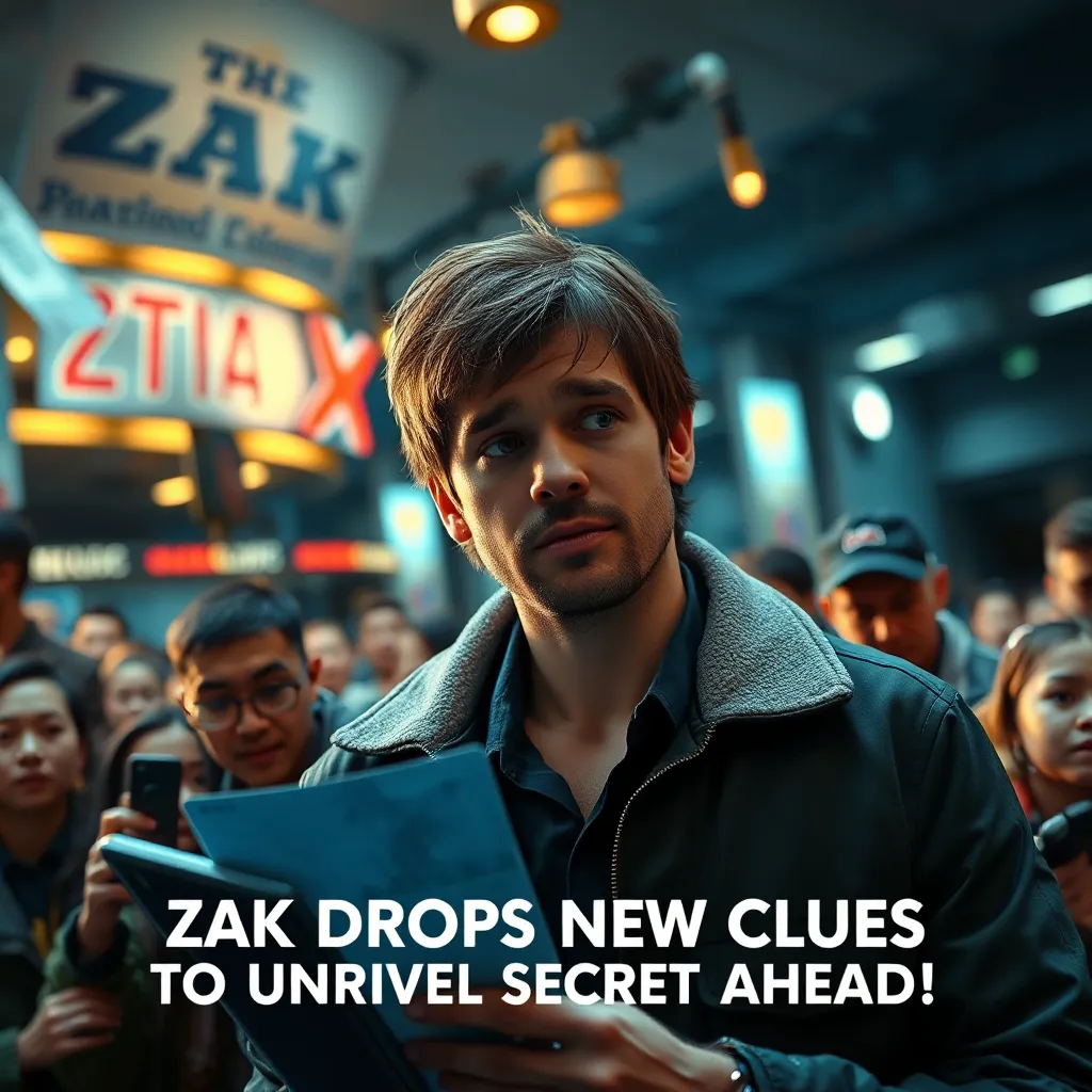 Zak Drops New Clues to Unravel Secrets Ahead! : MysteryLores