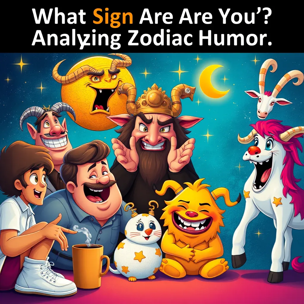 What Sign Are You? Analyzing Zodiac Humor : MysteryLores