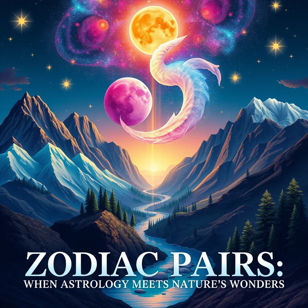 Zodiac Pairs: When Astrology Meets Nature's Wonders : MysteryLores