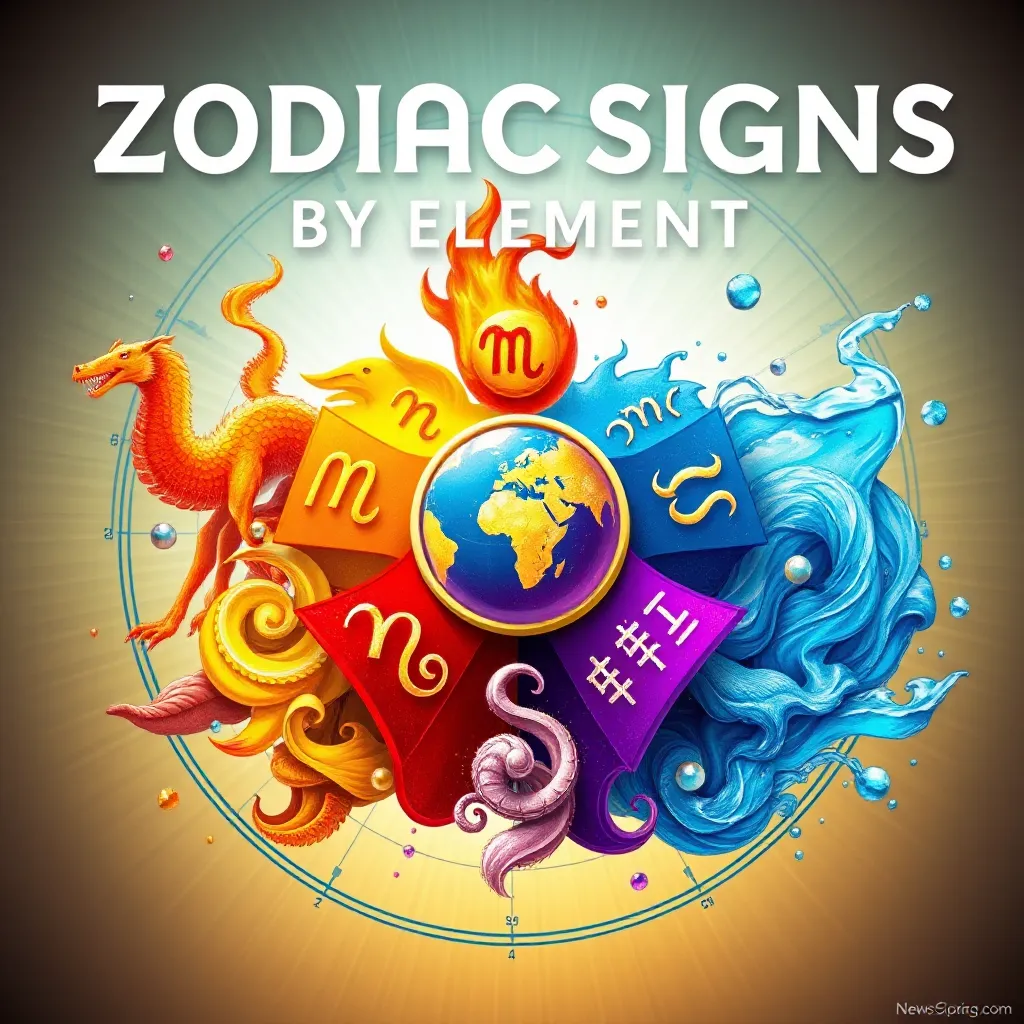 Ranking Your Favorite Zodiac Signs by Element : MysteryLores