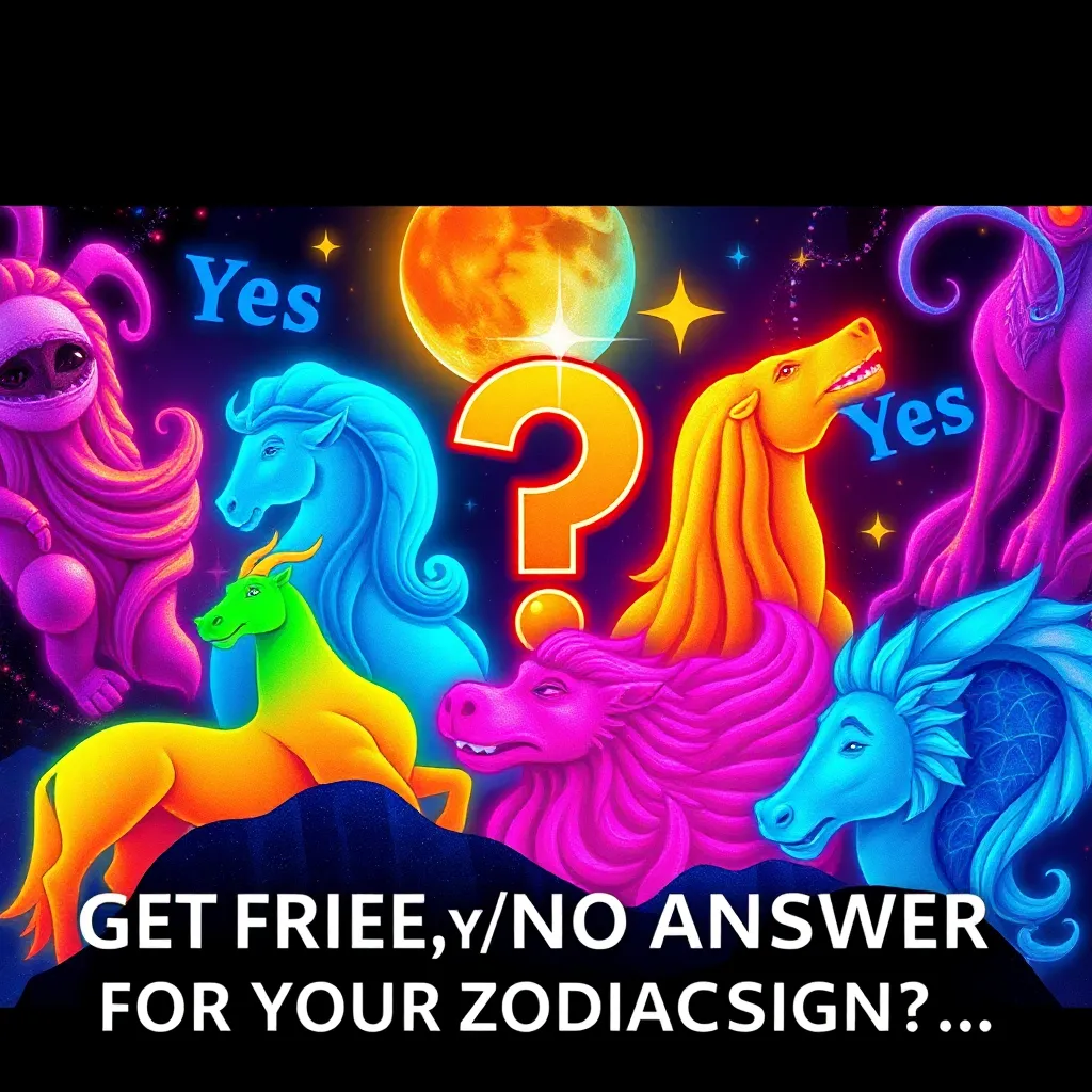 Get One Free Yes/No Answer for Your Zodiac Sign : MysteryLores
