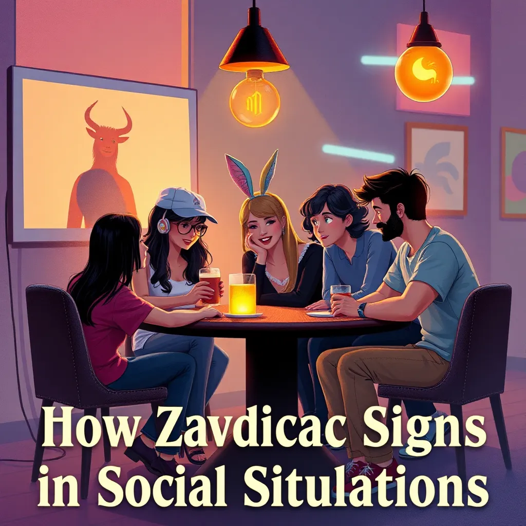 How Each Zodiac Sign Excels in Social Situations : MysteryLores